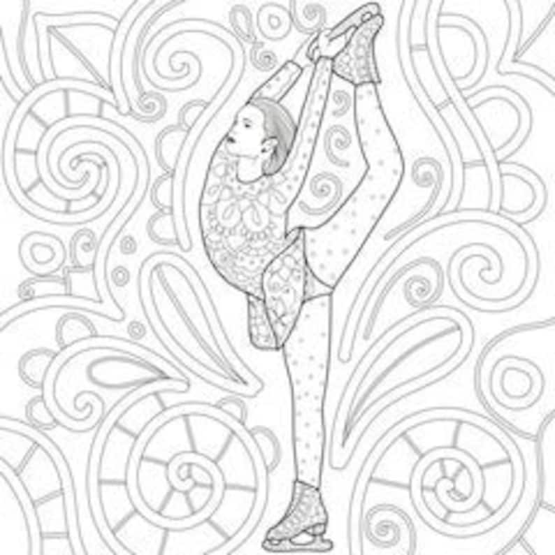 2 Printable Coloring Pages Zentangle Coloring Book Snowflake - Etsy