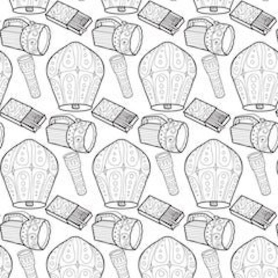 Printable Coloring Page Zentangle Camping Coloring Book | Etsy