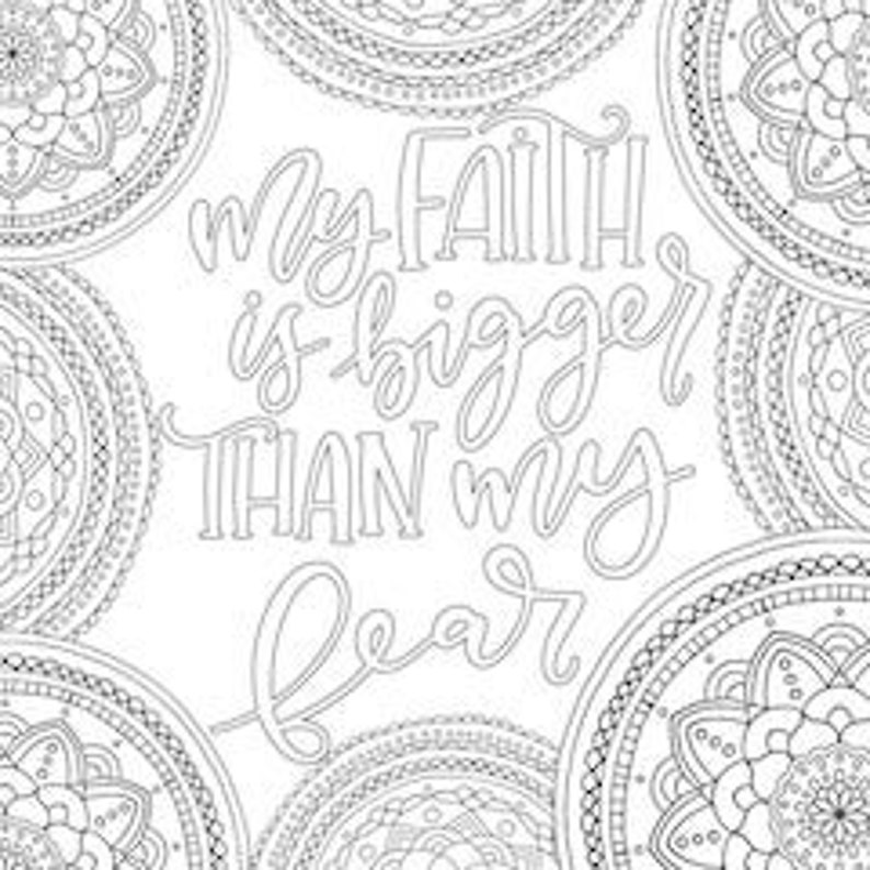 3 Motivational Printable Coloring Pages Zentangle Coloring | Etsy