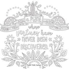 3 Motivational Printable Coloring Pages Zentangle Coloring | Etsy