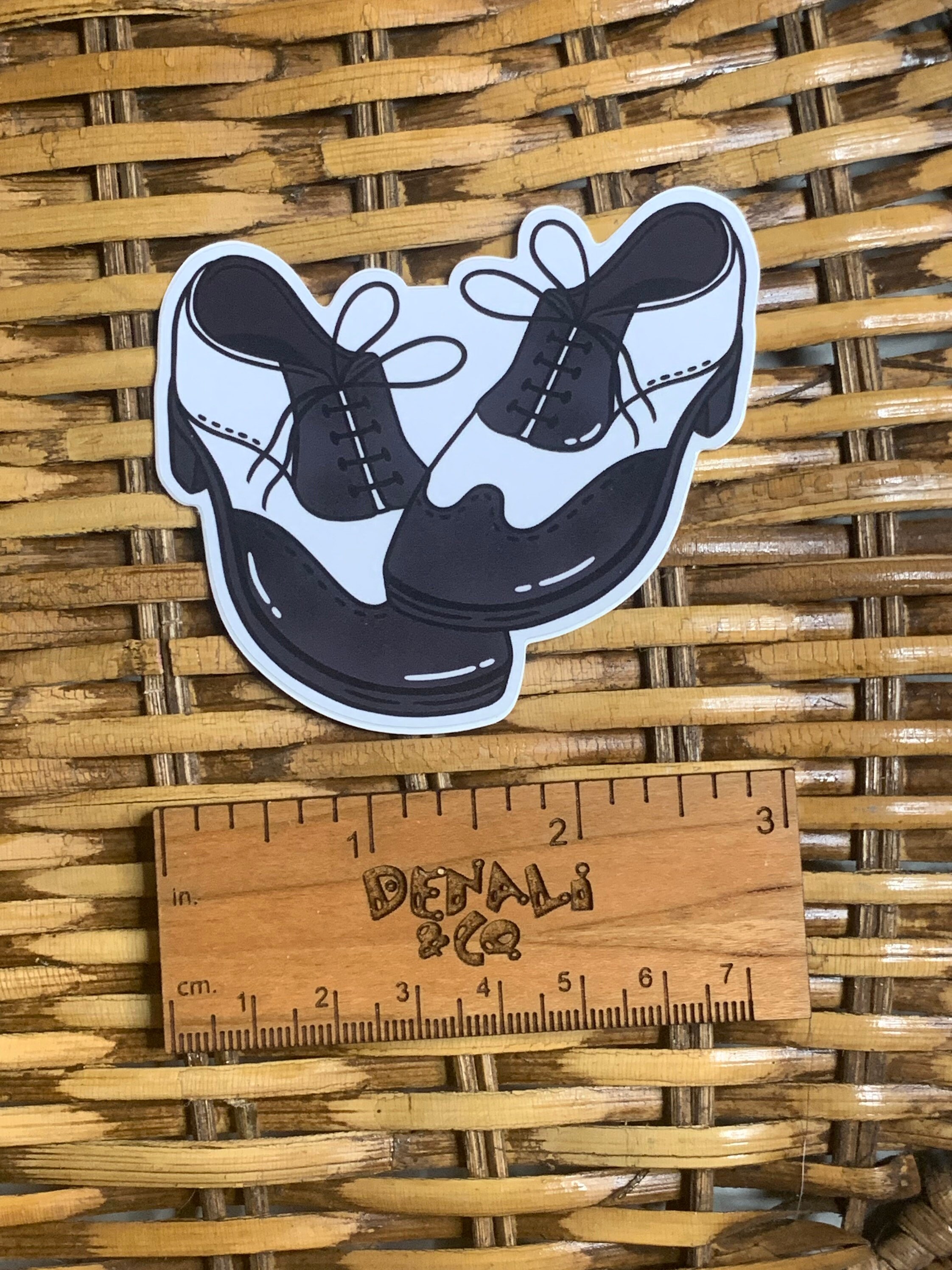 Spectator Tap Shoes Vinyl Sticker Vinyl Decal Laptop - Etsy