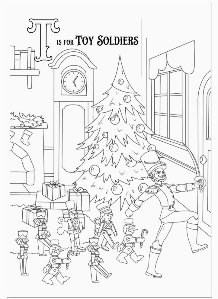 The Nutcracker’s Enchanted Alphabet Coloring Book – Ballet Holiday Kids ...