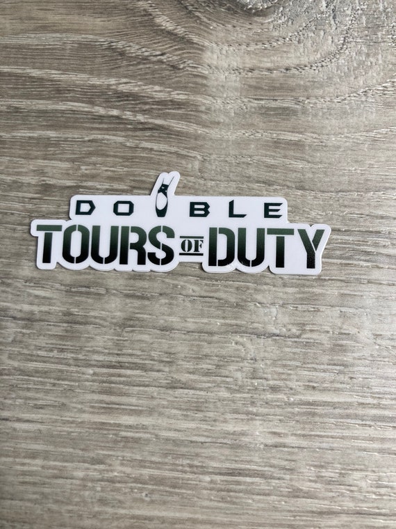 Double Tours of Duty Dance Vinyl Sticker Vinyl Decal Laptop - Etsy