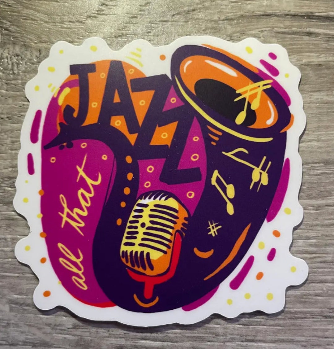 Jazz Music Stickers at Sam Moonlight blog