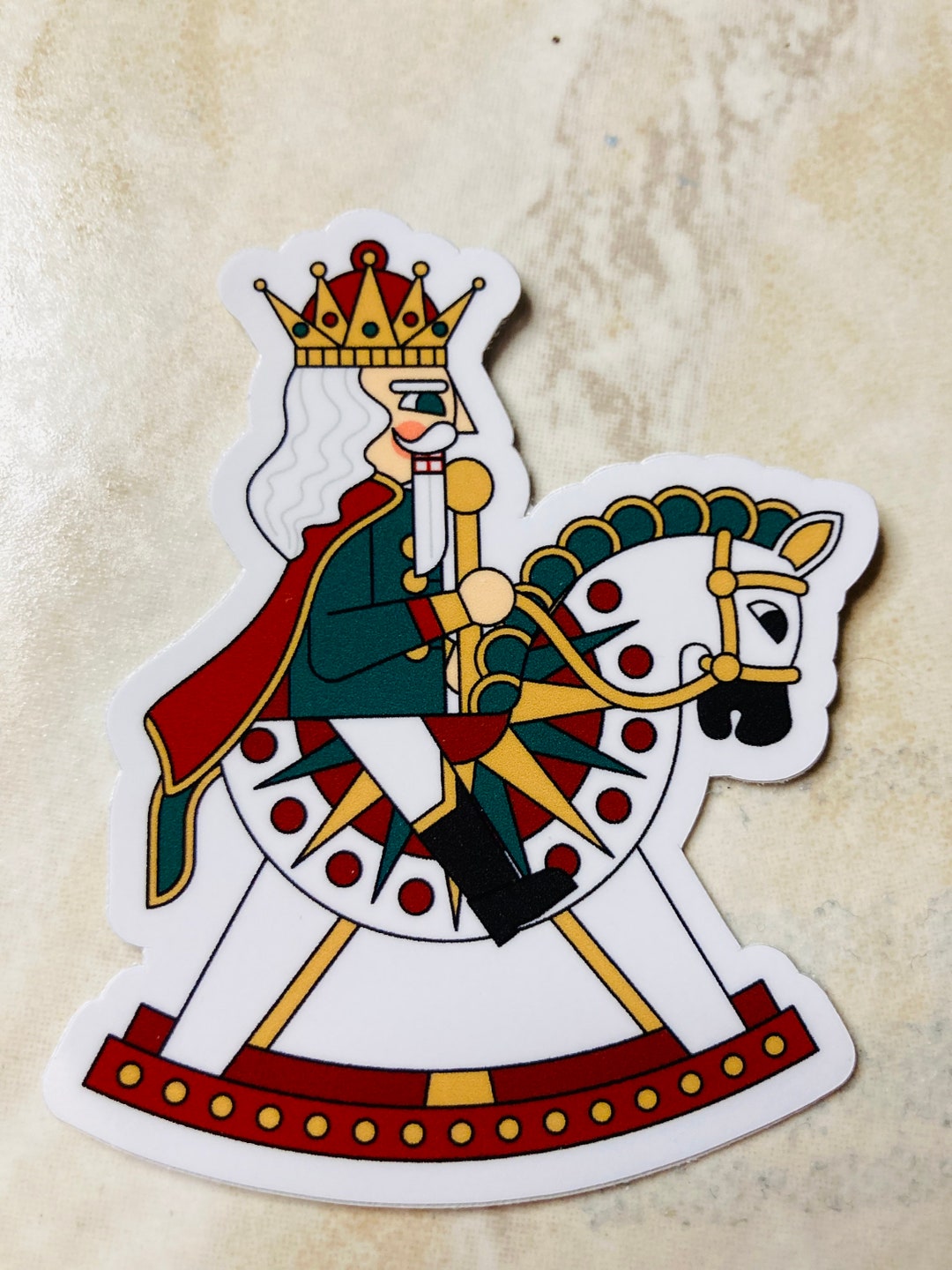 Nutcracker Rocking Horse Sticker, Dance Sticker, Gifts for Dancers ...