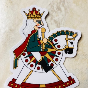 Nutcracker Rocking Horse Sticker, Dance Sticker, Gifts for Dancers ...