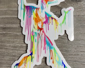 The Little Dancer Vinyl Sticker, Dance, Ballet, Ballerina, Laptop ...