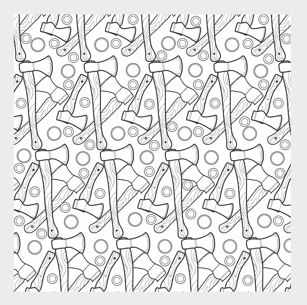 Printable Coloring Page Zentangle Camping Coloring Book - Etsy Canada