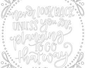 3 Motivational Printable Coloring Pages Zentangle Coloring | Etsy