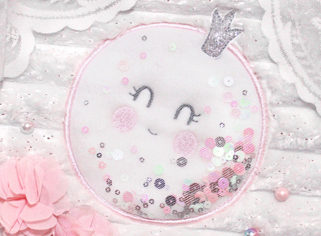 Embroidery File Moon 13x18 Applique Moon Embroidery Patterns Space Star ...