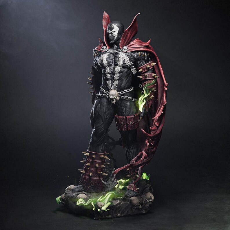 Hellspawn Antihero STL Statue for 3D Printing - Etsy