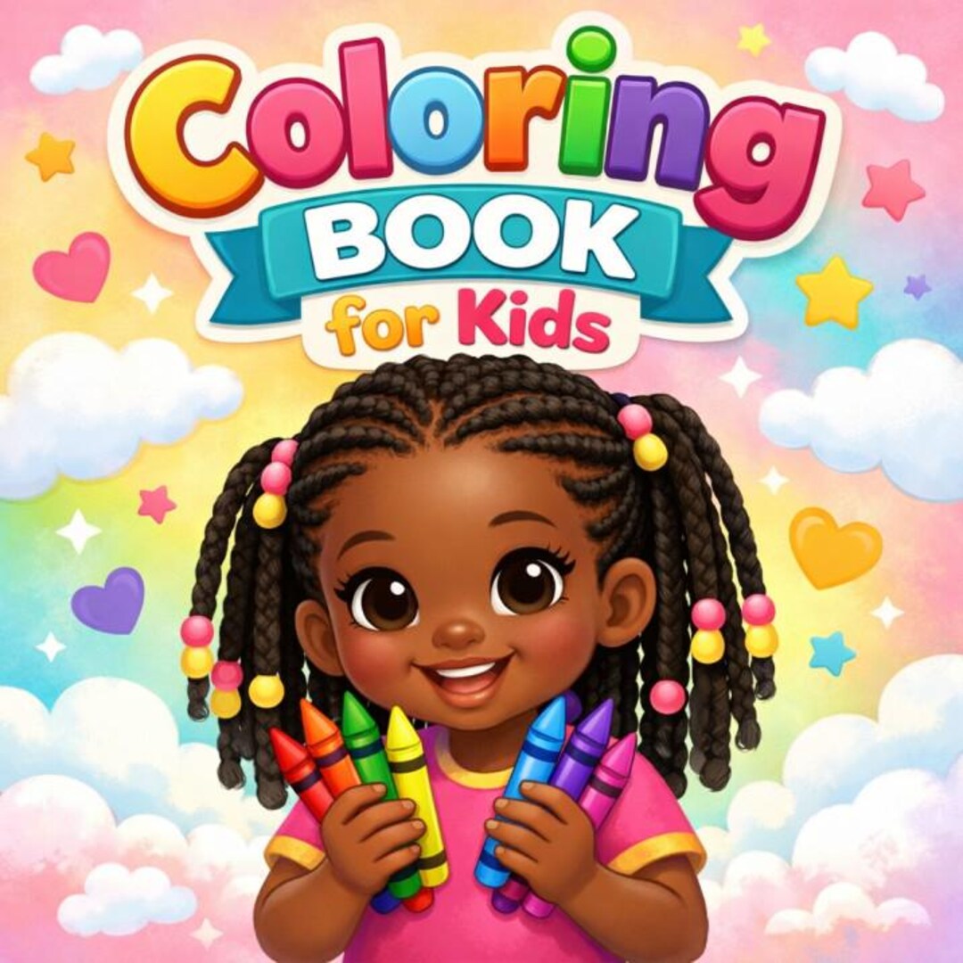 African Girls Coloring Pages for Kids | Cultural Kids Activity ...