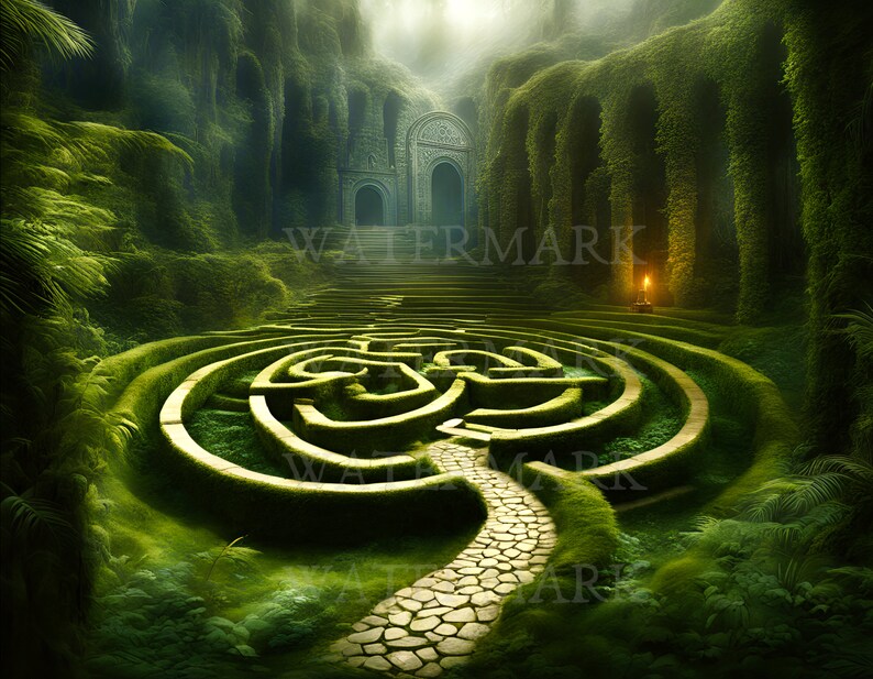 Digital Download Fantasy Jungle Labyrinth-sold by Local Arizona Seller ...