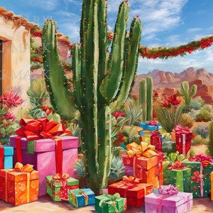 Digital Download Southwest Christmas Premium Scene Local Arizona Etsy ...