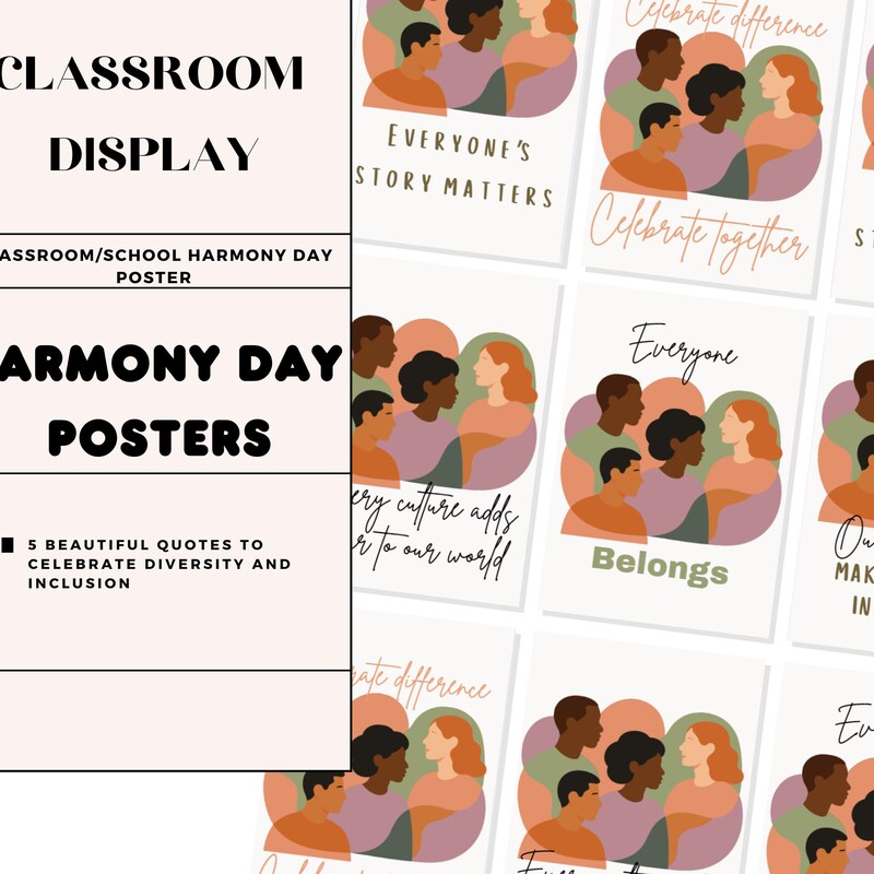Harmony Day Displays - Etsy Australia