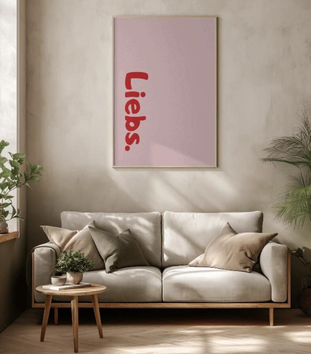 Poster - Love Print - Digital Download - Dopamine Decor - Encouraging ...