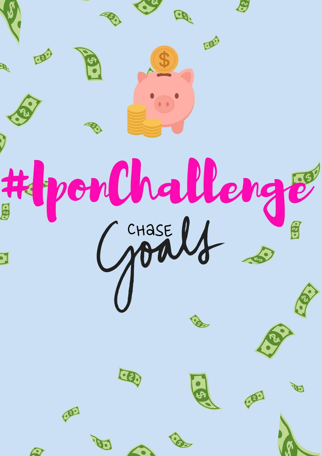 Ipon Challenge Printable | Money Saving Challenge | Budget Planner ...