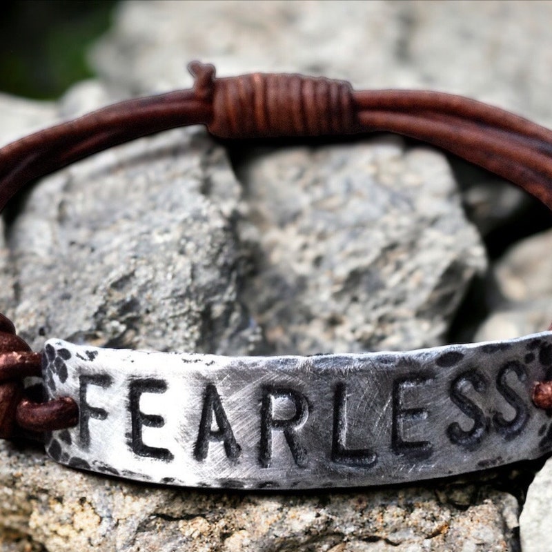 Fearless Bracelet Silver - Etsy