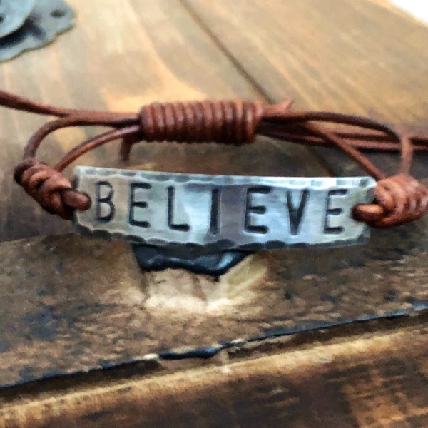 Believe Necklace - Etsy