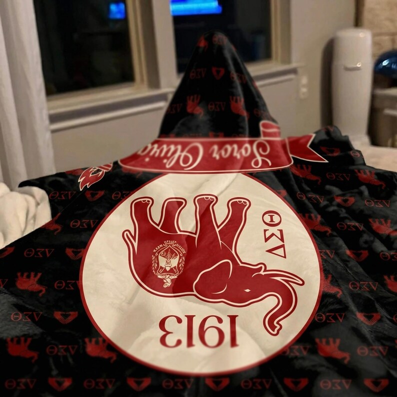 Personalized Delta Sigma Theta Blanket With Name, Custom DST Soror ...