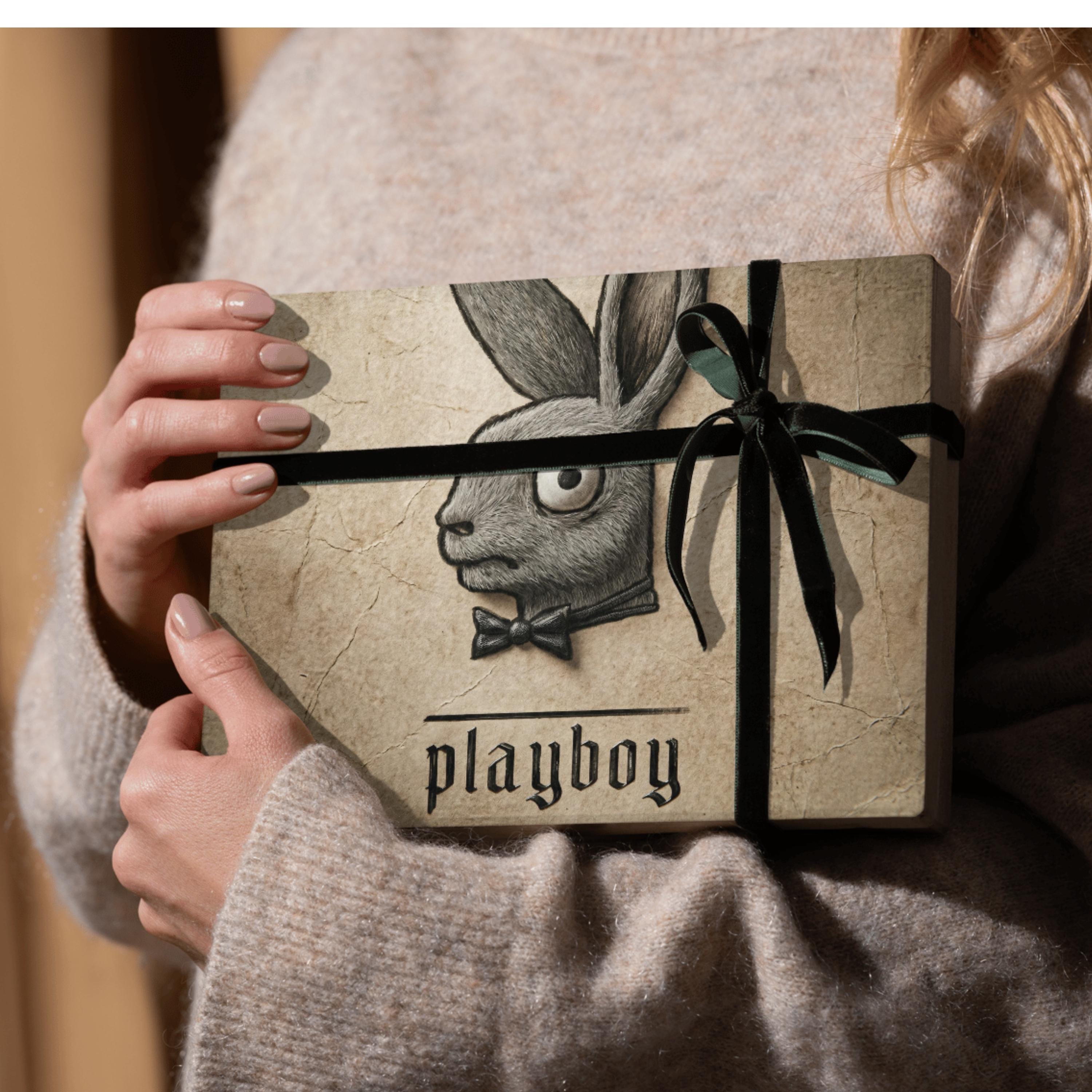 Vintage Gothic Bunny PNG | Creepy Cute Rabbit Illustration | Dark ...