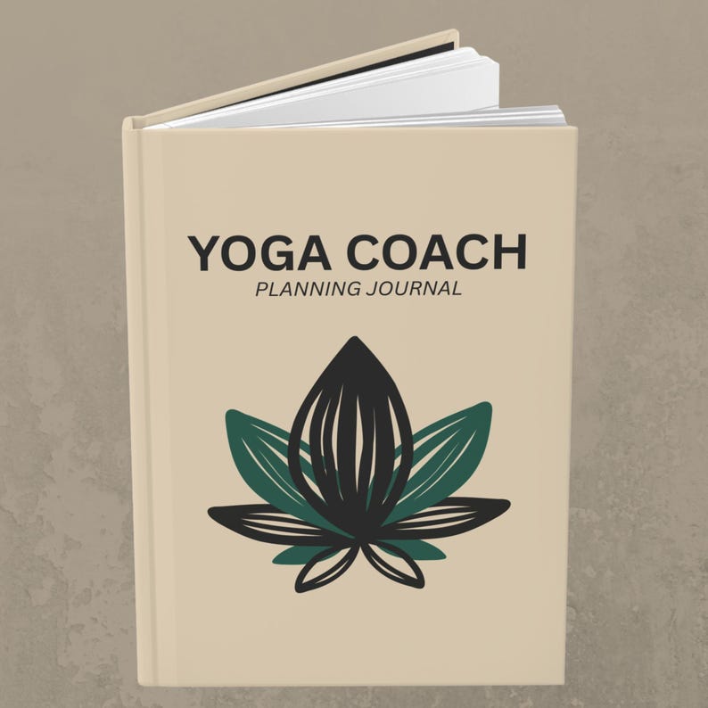 Yoga Coach Planning Journal for Teachers, Class Planning & Yoga ...