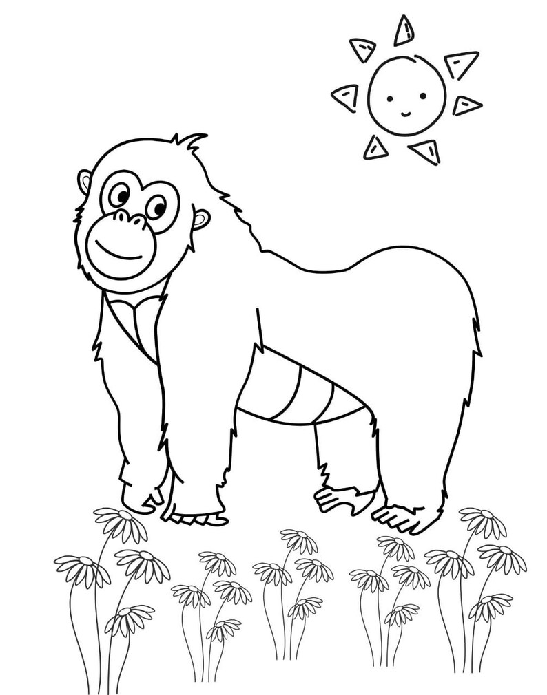 Cute Animals Coloring Pages,spring Coloring Book for Kids | 30 Wildlife ...