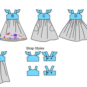 PDF Pattern Grace Dress - Etsy