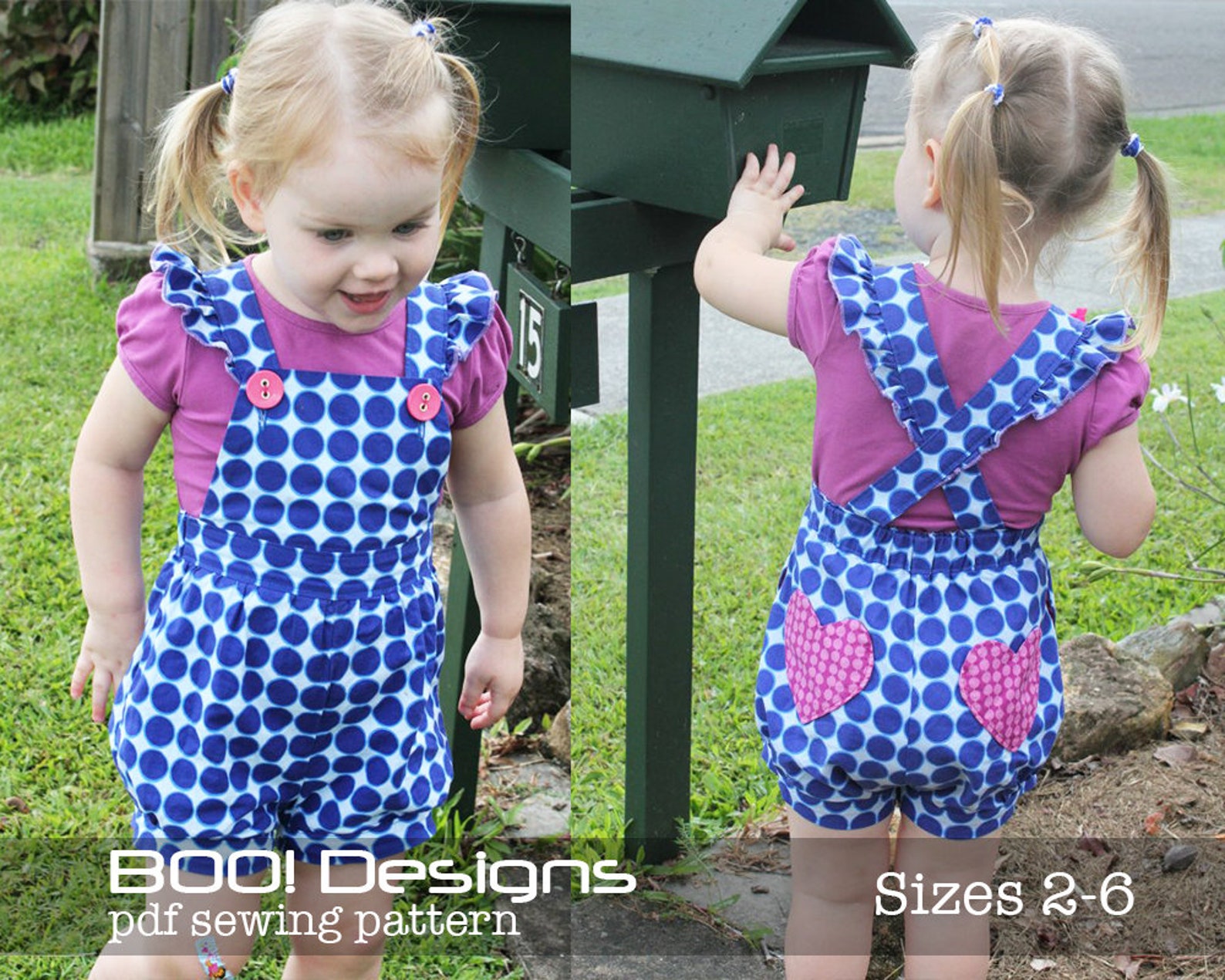 PDF Pattern Overalls | Etsy