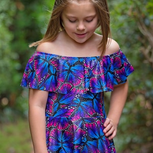 PDF Pattern Flounce Dress - Etsy