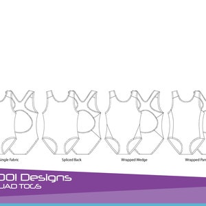 PDF Pattern Squad Togs One Piece - Etsy
