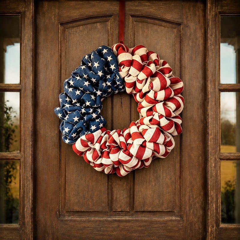 Patriotic Large Wreaths - Etsy