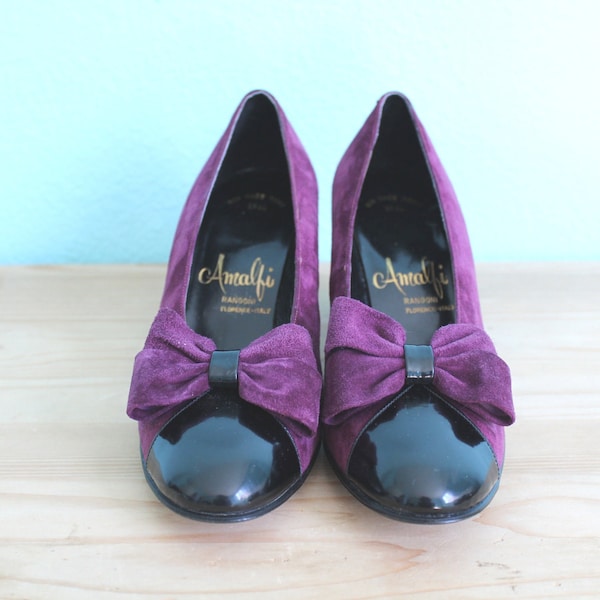 Purple Pumps - Etsy