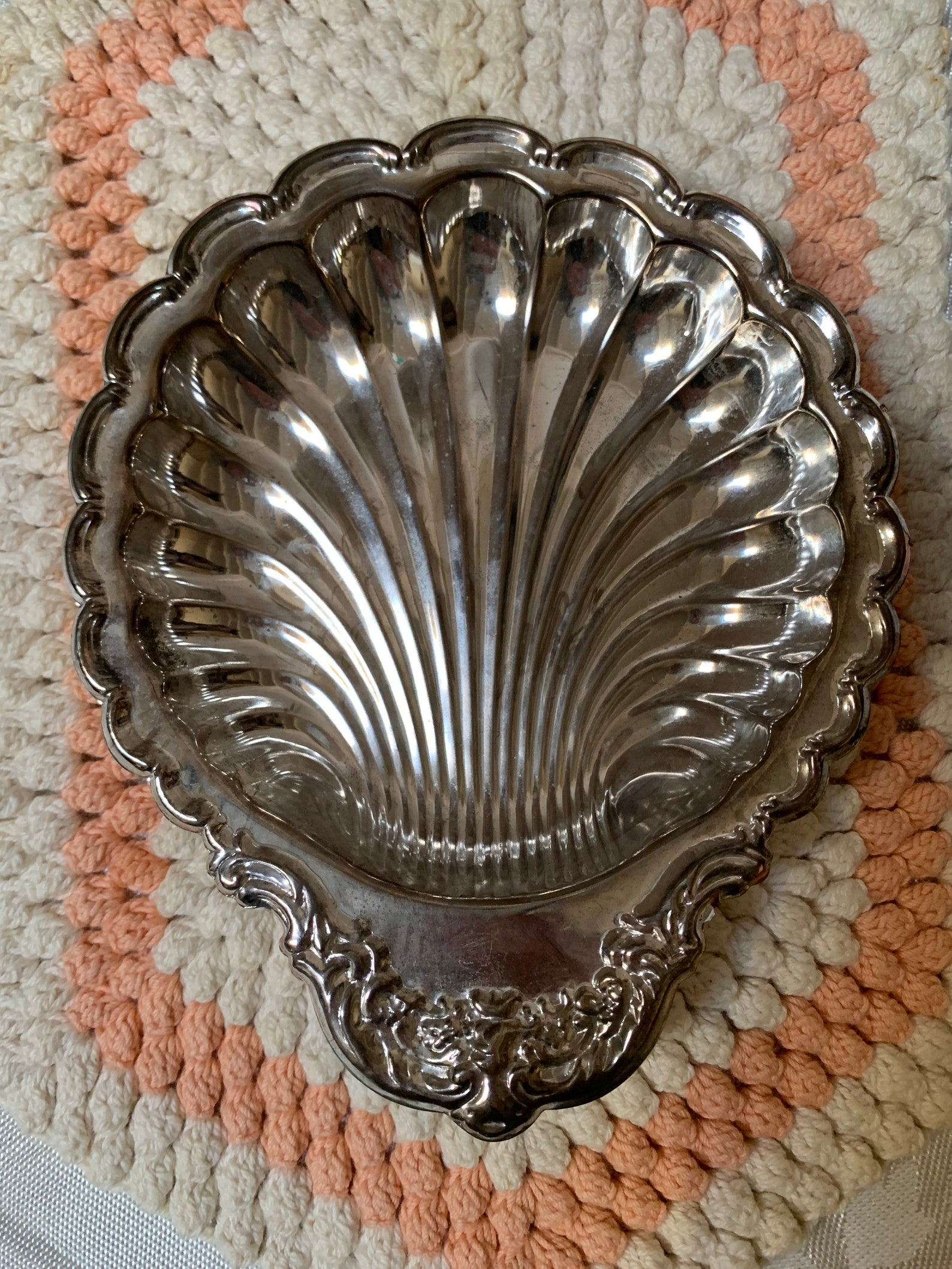Vintage Crescent Silver Seashell Clam Shellcondiment Candy - Etsy