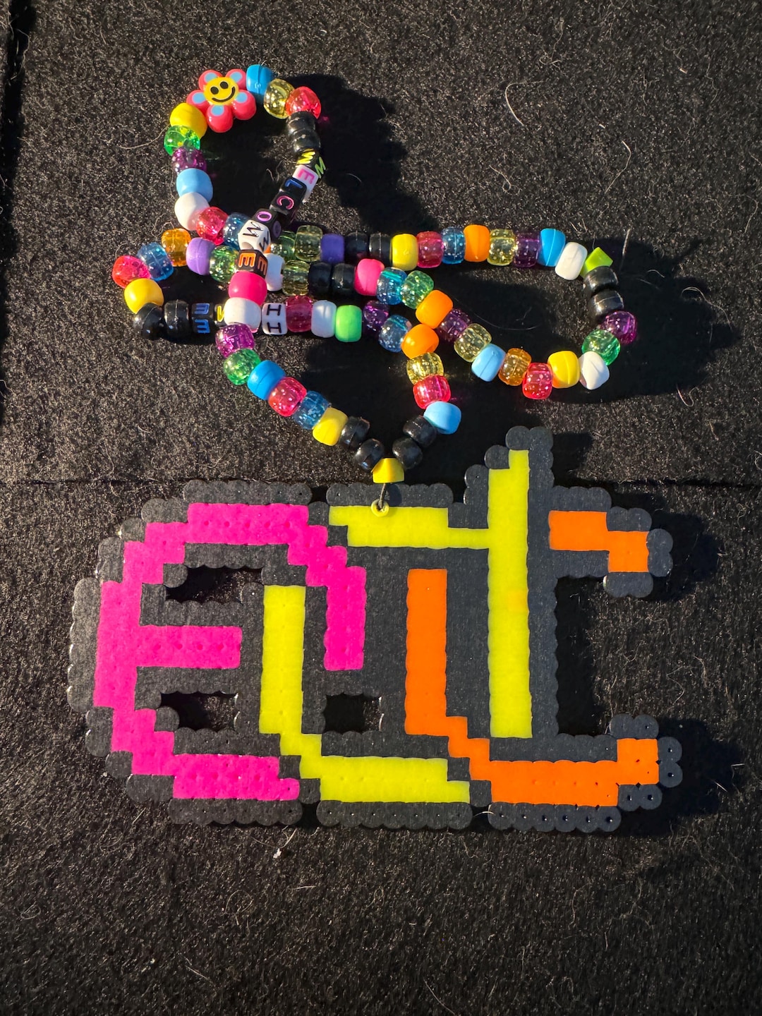 EDC Perler Necklace - Etsy