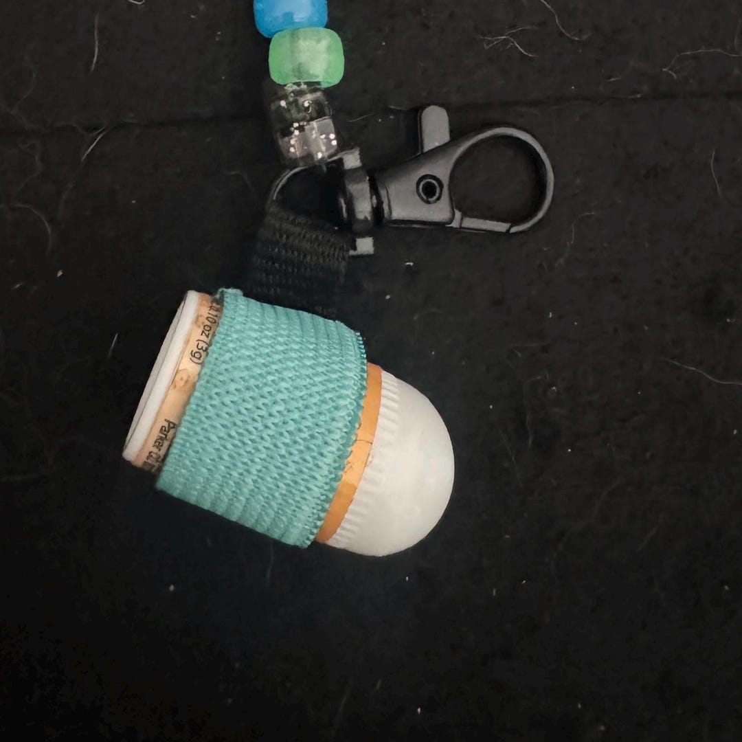Chapstick Rave Keychain - Etsy