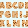 PINK COOKIES NUMBERS Digital Clipart Set, Cookies Clipart, Numbers ...