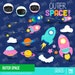 OUTER SPACE - Digital Clipart Set, Space Clipart, Astronauts Clipart ...
