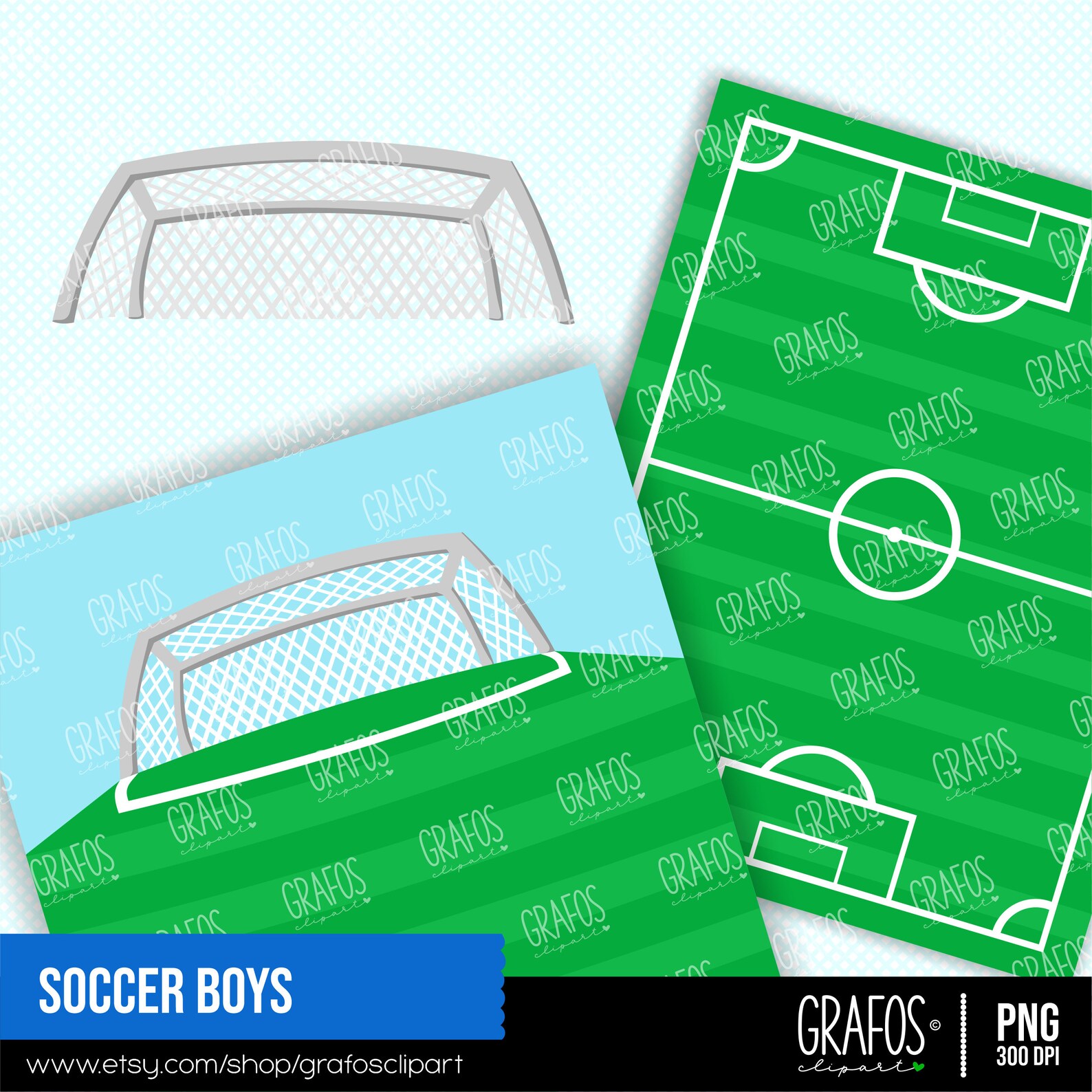 SOCCER BOYS Digital Clipart Set Soccer Clipart Play - Etsy Canada