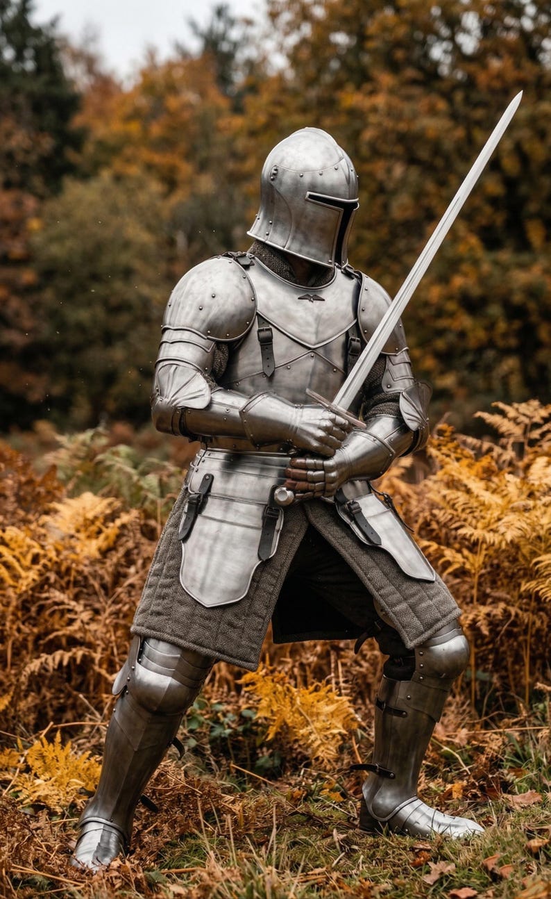 Full Body Knight Armor Suit | Wearable Medieval Plate Armor Set ...