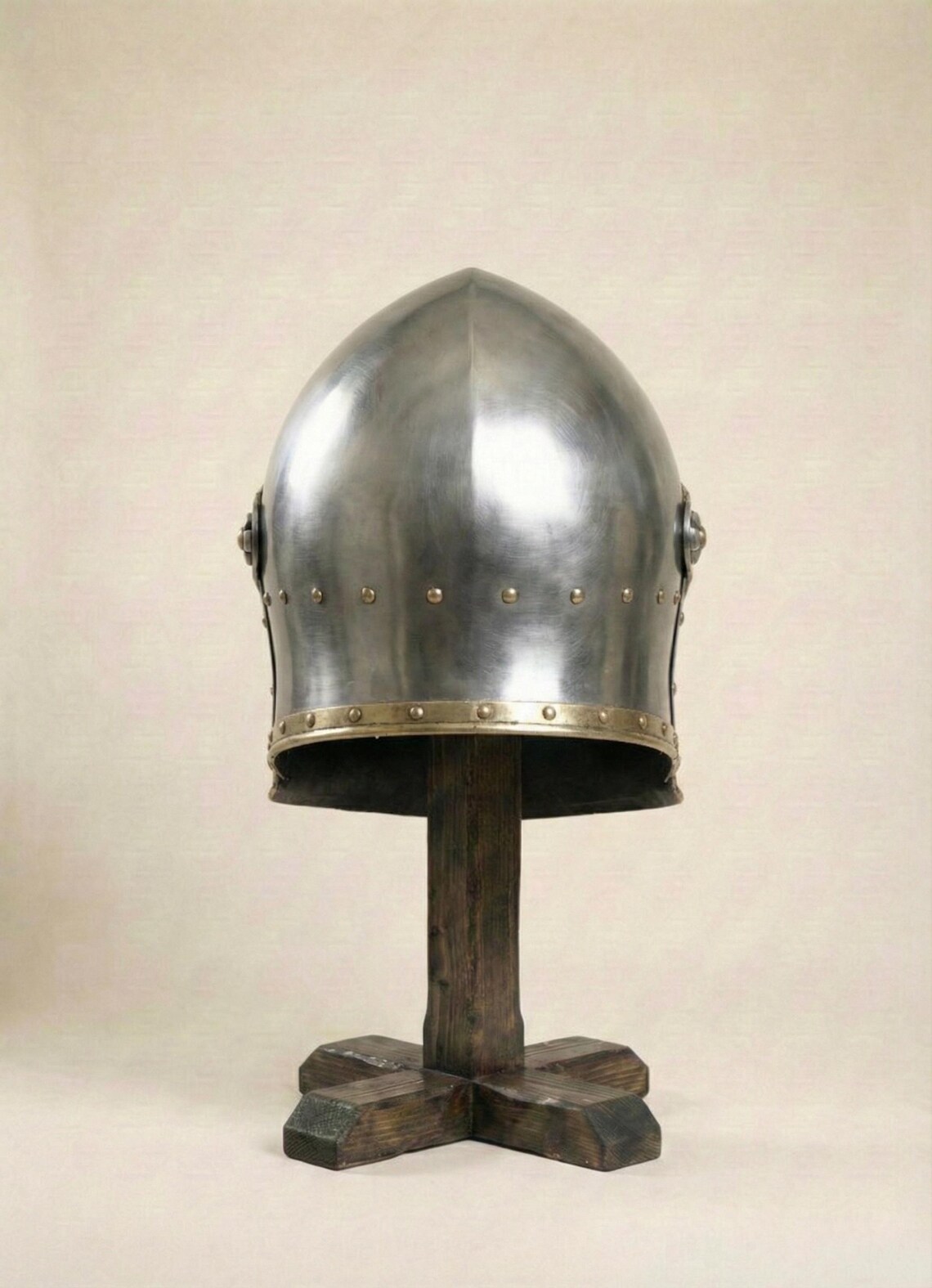 Medieval Knight Visor Barbuta Helmet Templar Helmet - Cosplay ...