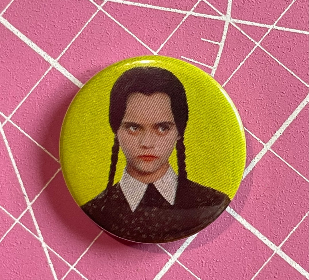 Wednesday Addams Badge / Button - Etsy