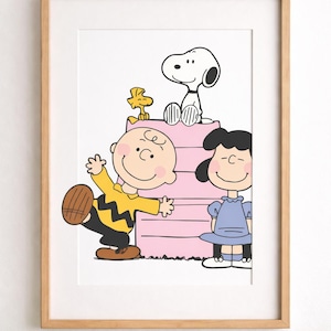 Pink Snoopy Digital Kit, Snoopy Clipart, Peanuts - Etsy