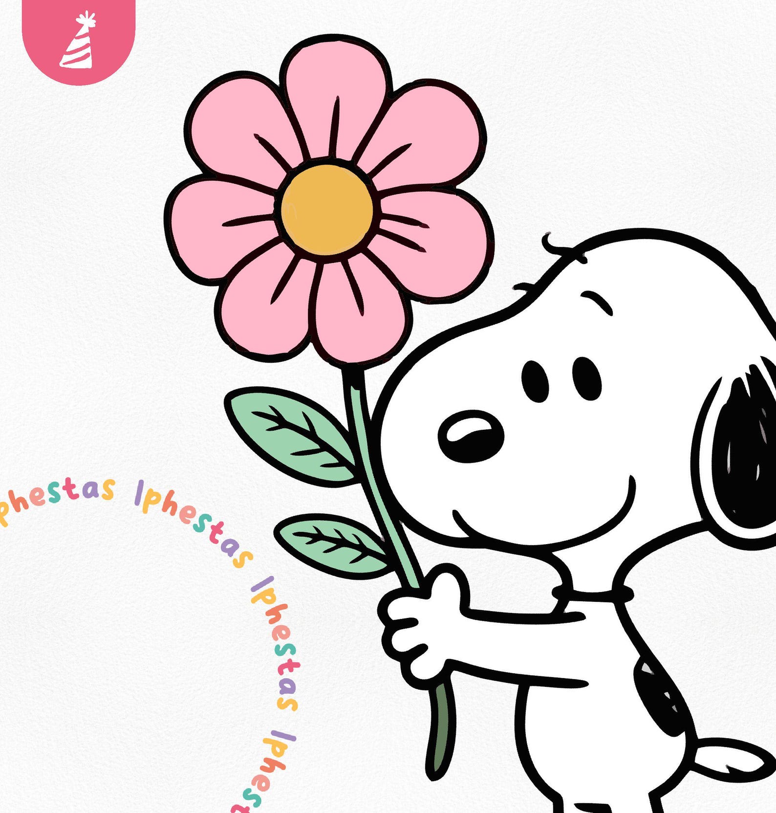 Pink Snoopy Digital Kit, Snoopy Clipart, Peanuts - Etsy