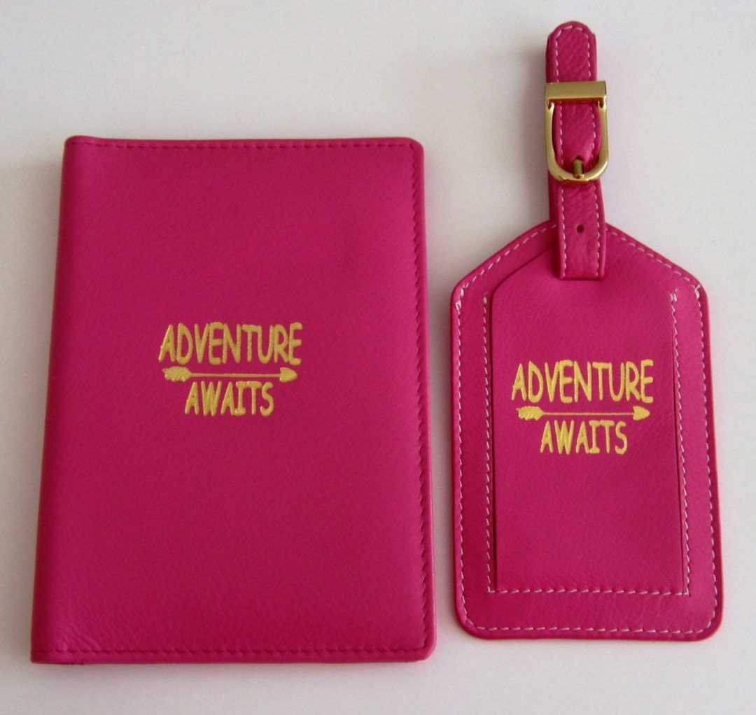 Personalized RFID Passport Covers, Luggage Tags, Valentines Day Gift ...