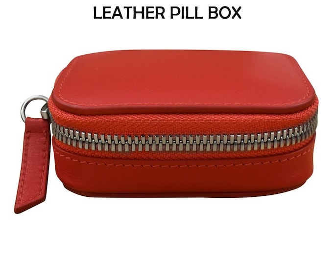 Pill Case, Pill Box, Pill Container, Square Pill Box, Square Pill Case ...