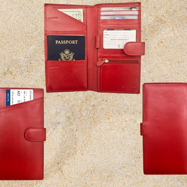 Travel Wallet - Etsy