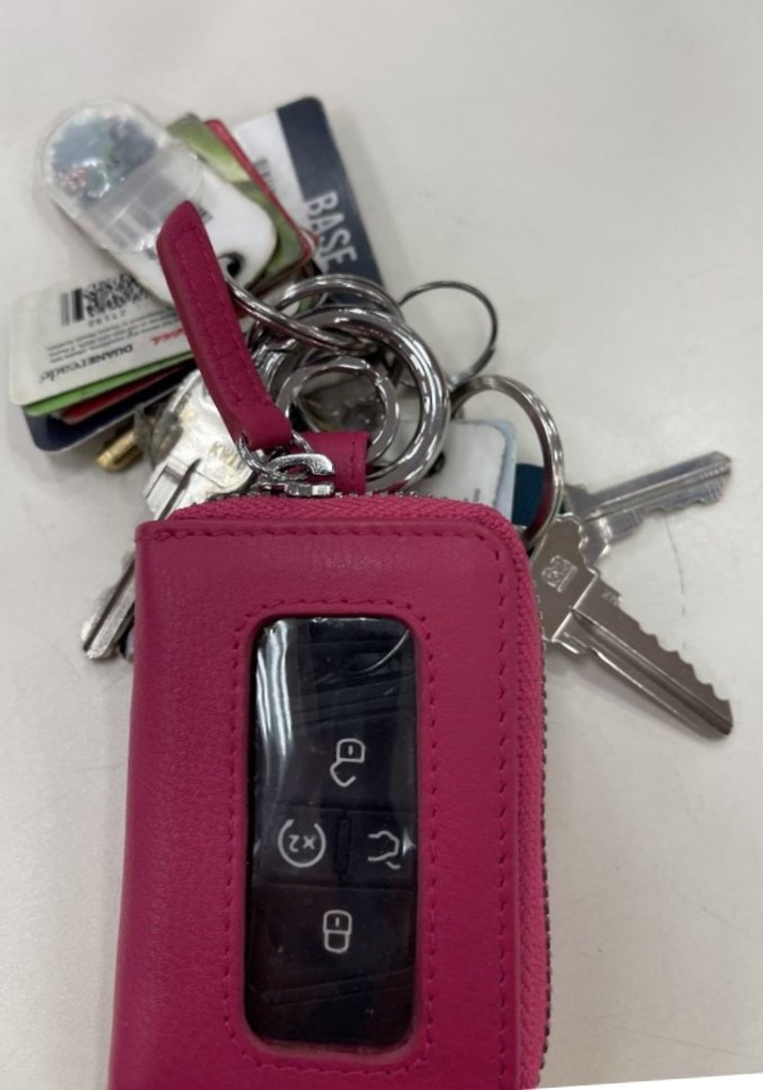 Key Case, Cute Keychains for Car Keys, Leather Key Holder, Car ...