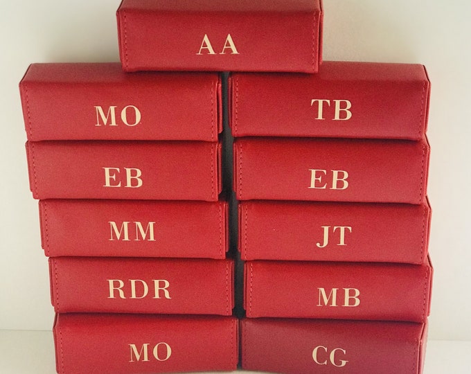 Personalized Lipstick Case, Tulips, Lipbalm Case, Lipstick Case ...