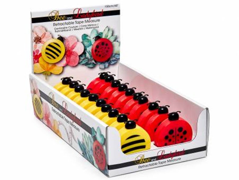 Bee and Ladybug Tape Measure Retractable Measuring Tape From - Etsy